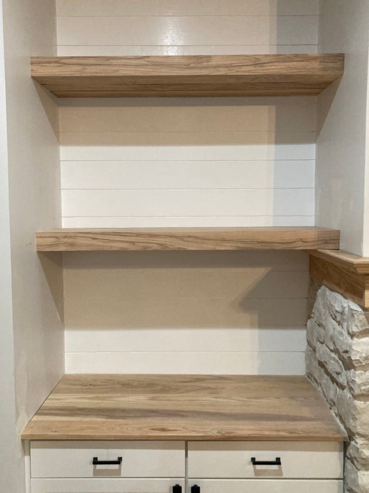 Custom Order - Floating Shelves – Growing Roots Farm