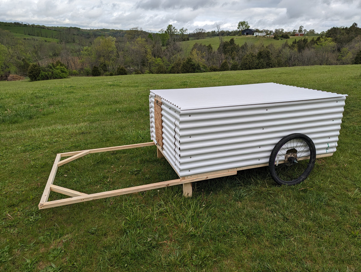 Mobile Chicken Tractor and Compost – Growing Roots Farm