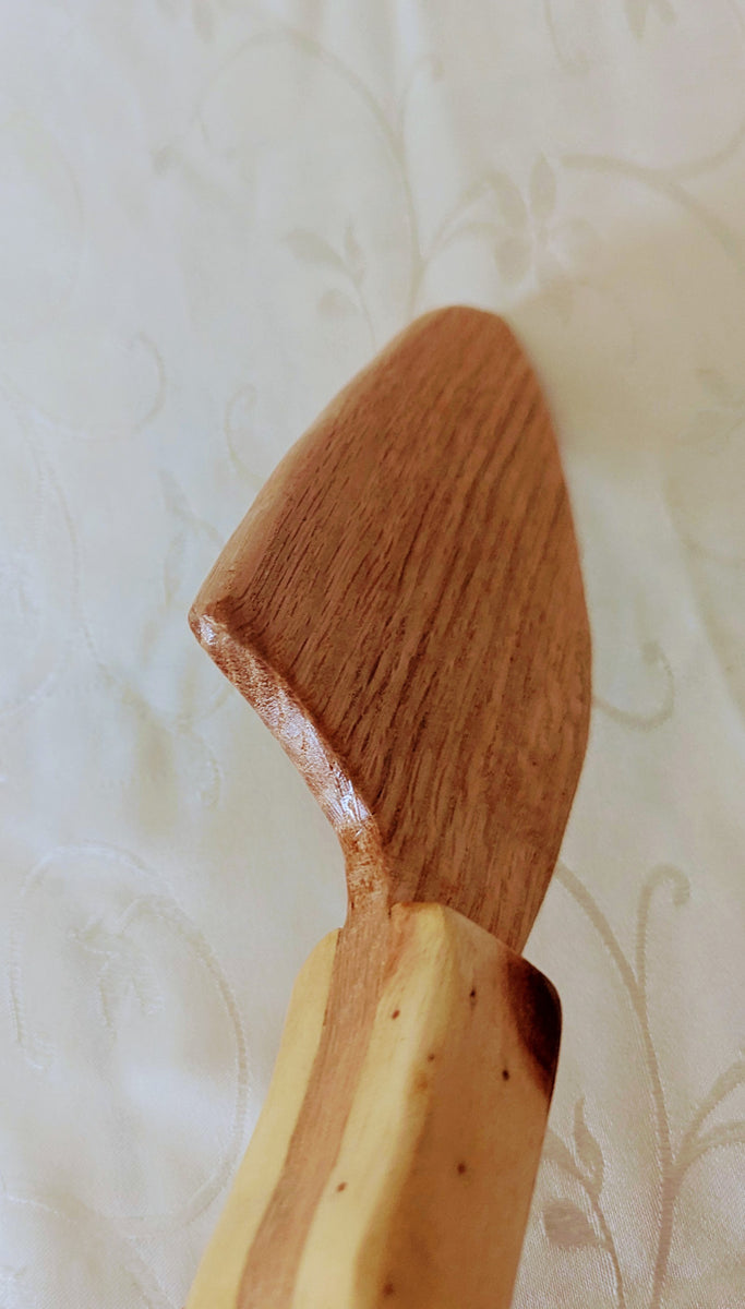 Wooden Toy Cleaver - Pine and Oak – Growing Roots Farm